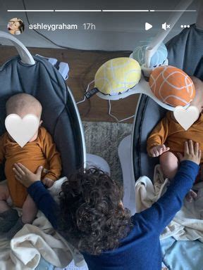 Ashley Graham Shares Sweet Photo Of Son Isaac 2 With Newborn Twins
