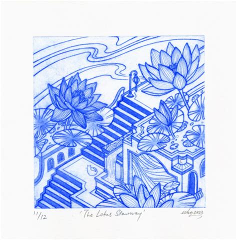 Buy Print Isabelle Lin Sally Caston Contemporary Printmaker