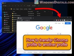 How To Copy Chrome User Profile To Another Profile