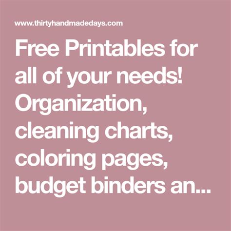 Free Cleaning Chart Printables Printable Free Templates