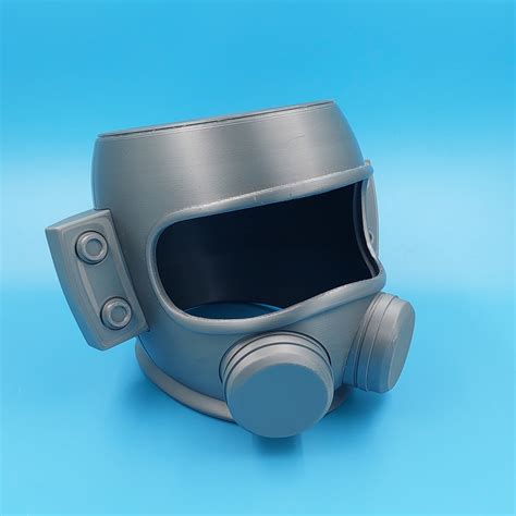 3d Printed Lethal Company Helmet Replica For Cosplay And Collectibles