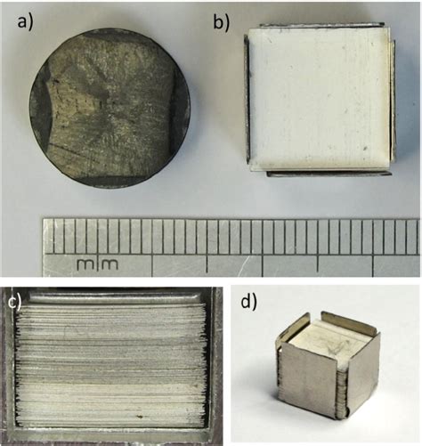A Top View Of 14 Mm Diameter 6 Mm Thick Ybco Bulk Sample And B 12 Download Scientific