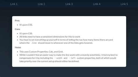 18 best free css horizontal menus in 2025