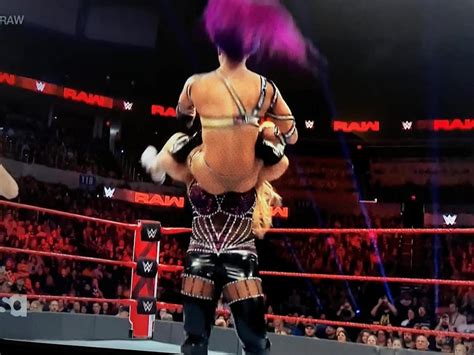 Several Photos Sasha Banks Wardrobe Malfunction On Wwe Raw Page 2 Of 2