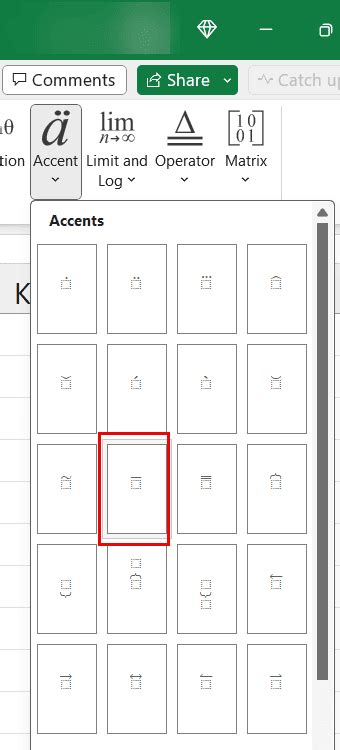 How To Insert Average X Bar Symbol In Excel 3 Easy Ways