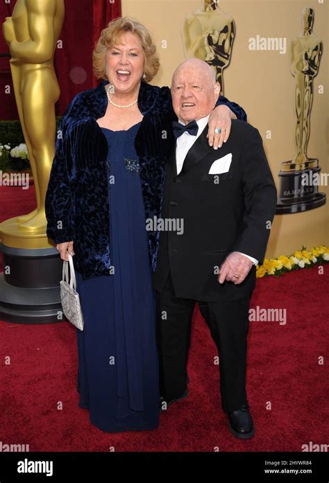 Mickey Rooney Arriving At The 82nd Annual Academy Awards Held At The