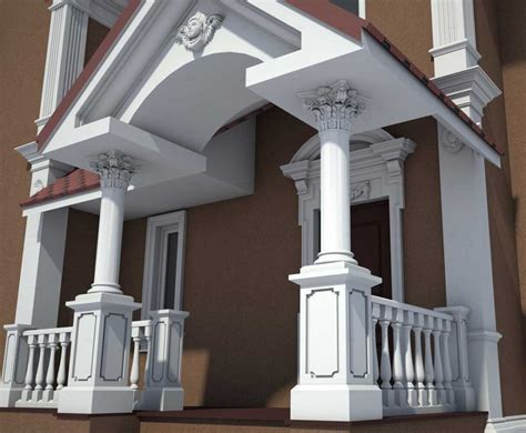Enhance Your Homes Curb Appeal With Decorative Front Porch Columns