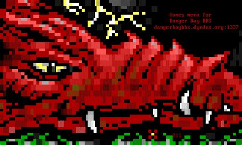 Sixteen Colors Ansi Art And Ascii Art Archive Legend Of The Red