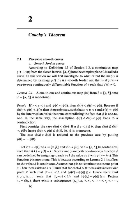 Cauchy S Theorem Chapter Complex Analysis