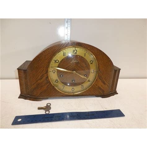 Antique Junghans Mantel Clock Made In Germany