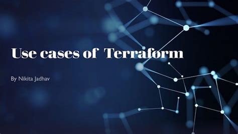 Nikita Jadhav On Linkedin Use Cases Of Terraform