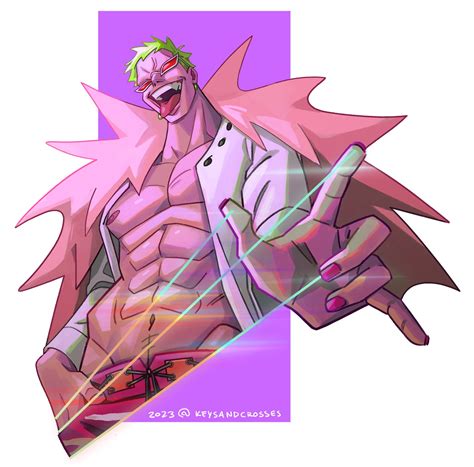 Donquixote Doflamingo One Piece Drawn By Keysandcrosses Danbooru