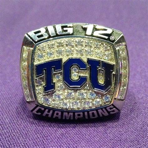 Tcu 2014 Big 12 Champ Ring Tcu Horned Frogs