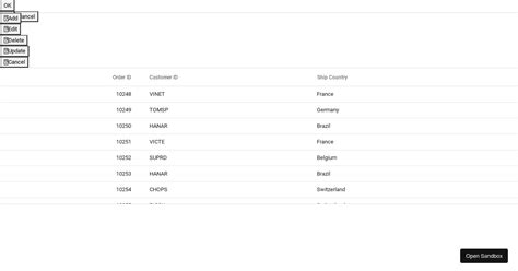 Vue Template Codesandbox