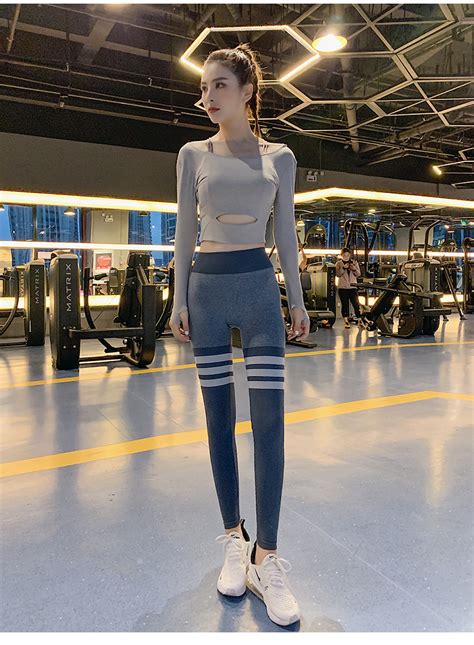 浪莎健身裤女弹力紧身运动裤外穿春夏ins蜜桃裤提臀厚高腰瑜伽裤 浪莎控股集团官方网站