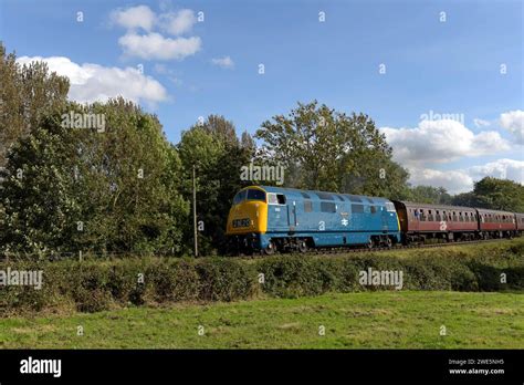 British Railways Warship Class 42 Heritage Diesel Loco Climbs