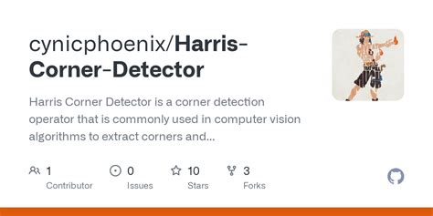 github cynicphoenix harris corner detector harris corner detector is