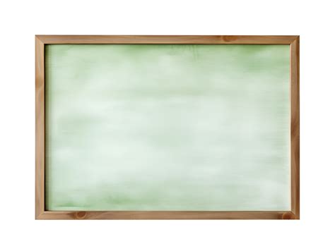 A Large Classroom Board With An Elegant Wooden Frame For Interactive