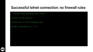 NetBeez Test Tcp Connectivity With Telnet PDF