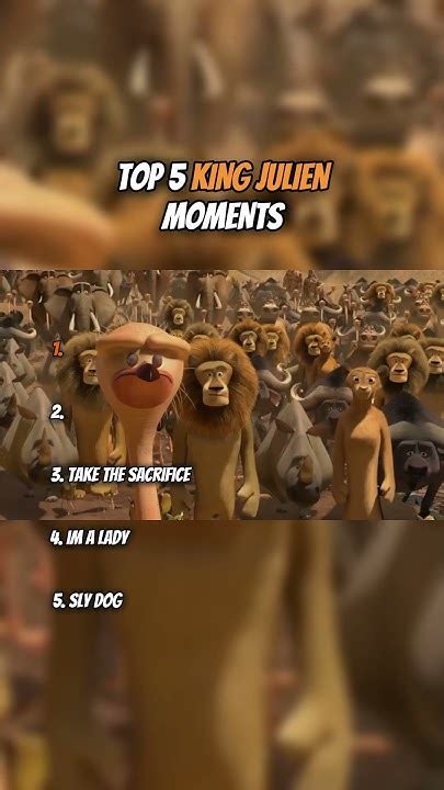 King Julien Moments Funny Kingjulien Youtube
