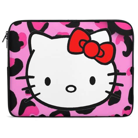 Hello Kitty Laptop Sleeve Lightweight Computer Cover Bag 12inch Durable