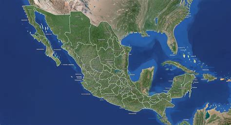 Mapas Satelitales De México Tu Guía Para Explorar El País Gratis Y En Vivo