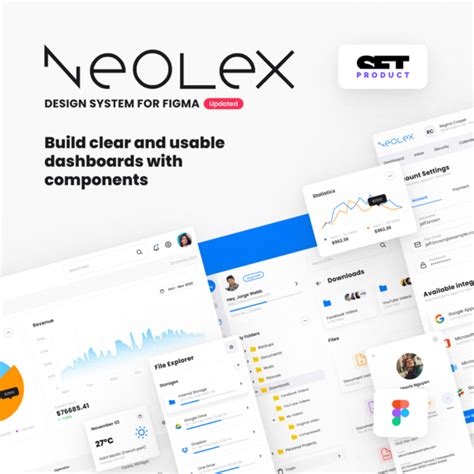 neolex figma design system with dashboard templates course discount codes