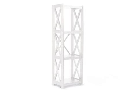 Деревяна етажерка е 4 білий — ціна 4292 грн у каталозі Етажерки Купити товари для дому та