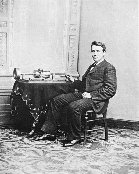 Thomas Edison Thomas Edison Heads To The Stage License Global