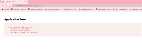 Server Error After Turning On A Filter · Issue 241 · Vscodethemesweb
