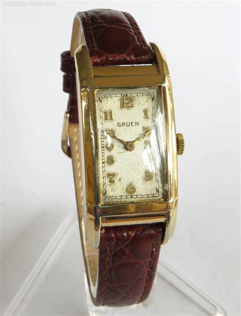 Antiques Atlas Mid Size Gruen Curvex Wrist Watch 1937