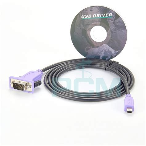 China RS D Sub DB Plug To Mini USB Type B Adapter Serial Cable Manufacturers Suppliers Factory