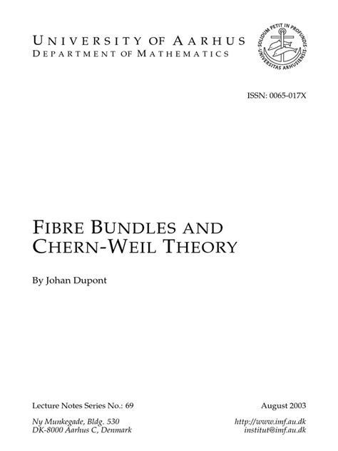 Chern Weil Dupont Pdf Differential Topology Space
