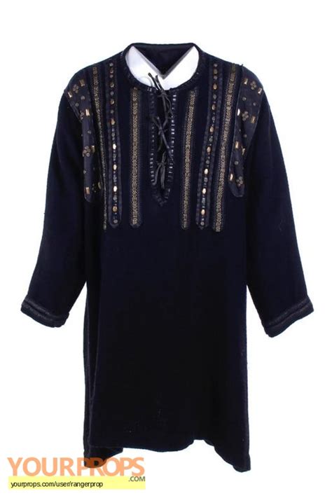 Vikings Screen Worn King Ólaf Haraldsson Long Black Cloth Tunic With