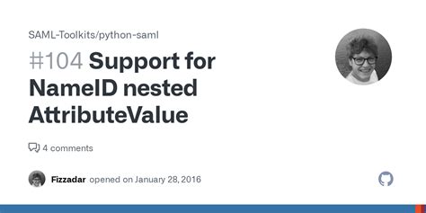 Support For Nameid Nested Attributevalue · Issue 104 · Saml Toolkits
