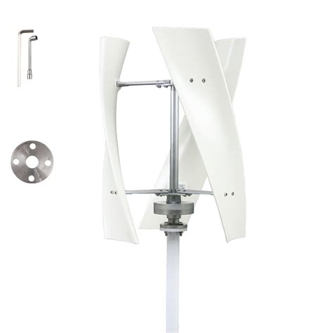 Windmill Energy 12v 24v Turbine 2kw 2000w 3 Blades Vertical Axis