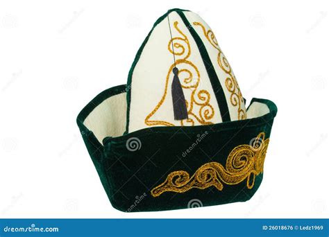 National kazakhstan cap 2 stock photo. Image of national - 26018676