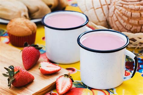 Atole De Fresa Step By Step Photos