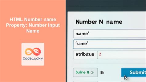 Html Number Max Property Number Input Maximum Value Codelucky