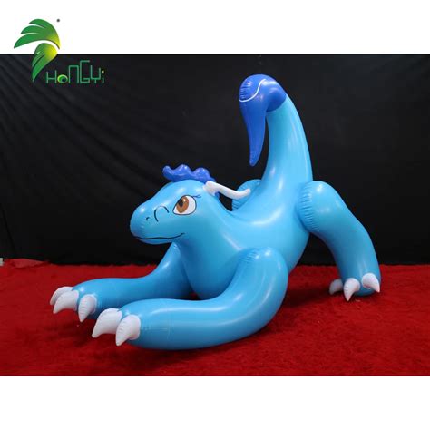 Cute Blue Dragon Inflatable Hongyi Sex Toys And Blow Up Fun