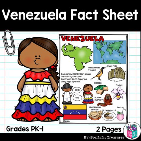 Venezuela Fact Sheet Starlight Treasures Llc