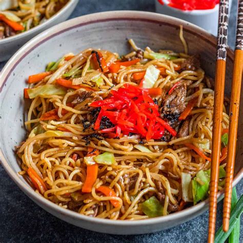 Beef Yakisoba Recipe