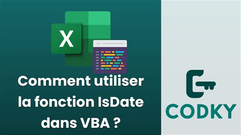 Comment Utiliser La Fonction Isdate Dans Vba Codky
