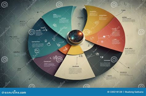 Abstract Art Uses Visual Language Of Shape Form Color And Line To Create A Composition Royalty