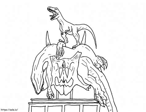 Jurassic World Coloring Pages Indoraptor 2025