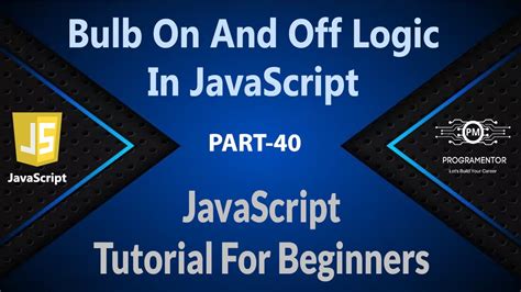 40 bulb on and off in javascript javascript tutorial learn