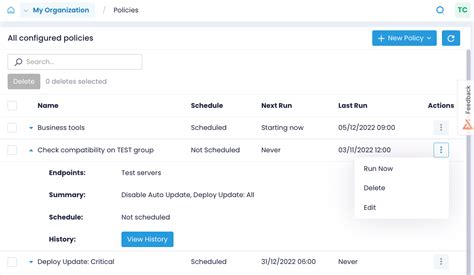 automating with action1 policies documentation action1