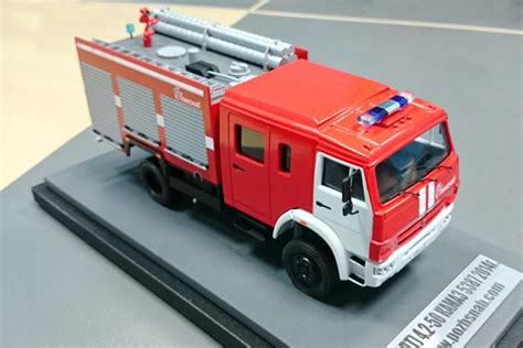 Макет пожарной автоцистерны АЦ (АПТ) 4.2-50 на шасси КАМАЗ 5387 в ...