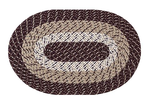 Better Trends 53 X 83 Oval Braided Rug 100 Polypropylene Durable