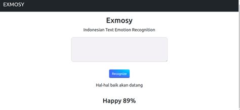 github algonacci exmosy the source code of text emotion recognition
